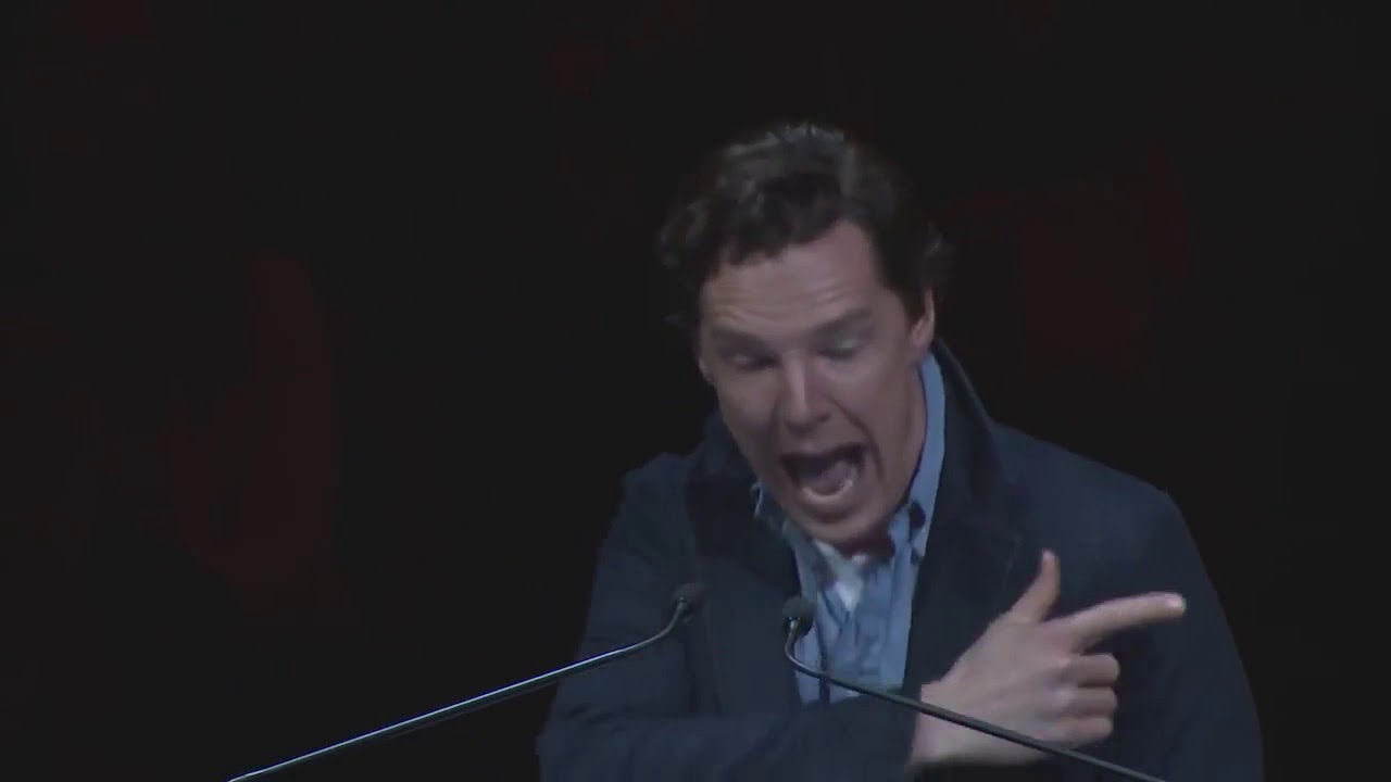 Stop thinking just DO! Benedict Cumberbatch - YouTube