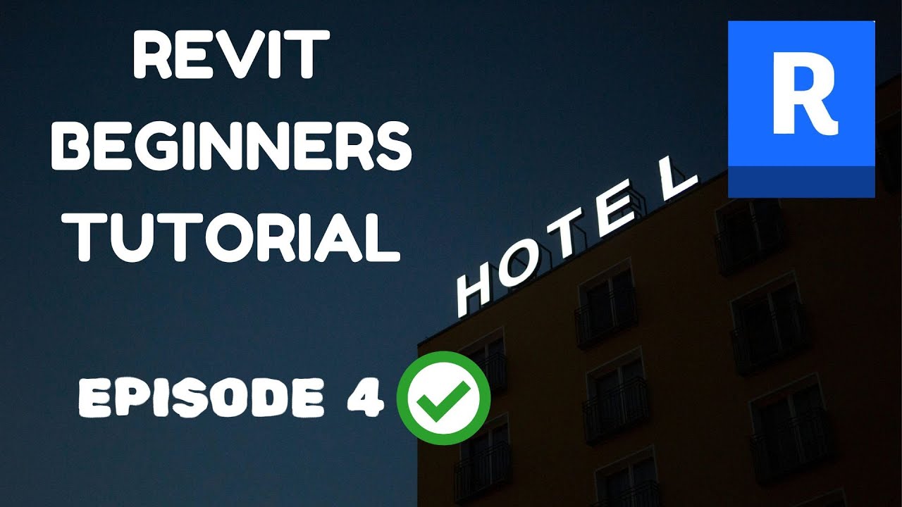 Revit Beginners Tutorial (HOTEL DESIGN series) Episode 4 #Revit ...