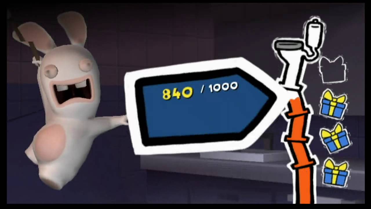 vidéo lapin cretin la grosse aventure 8 - YouTube