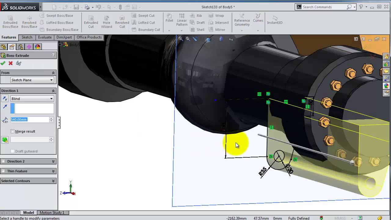 13- SolidWorks || Forklift ||: Frame1 Mount - YouTube