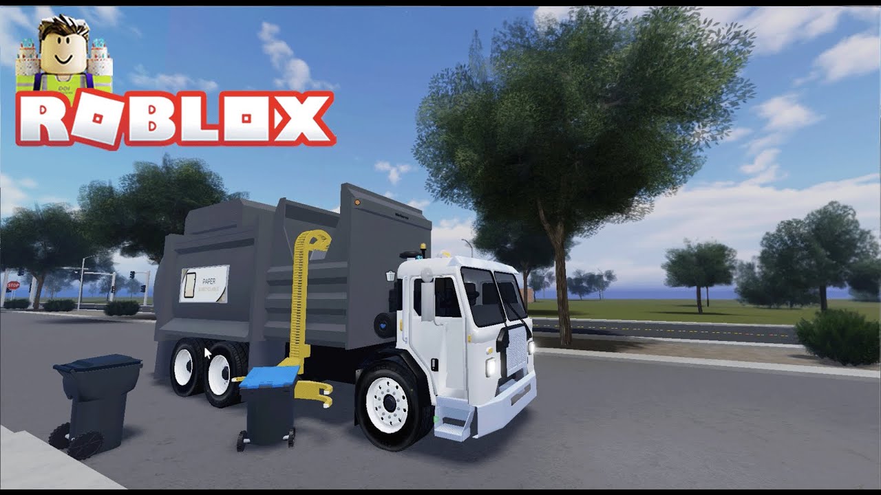 Come along as I work my shift as a Roblox garbage truck driver picking ...