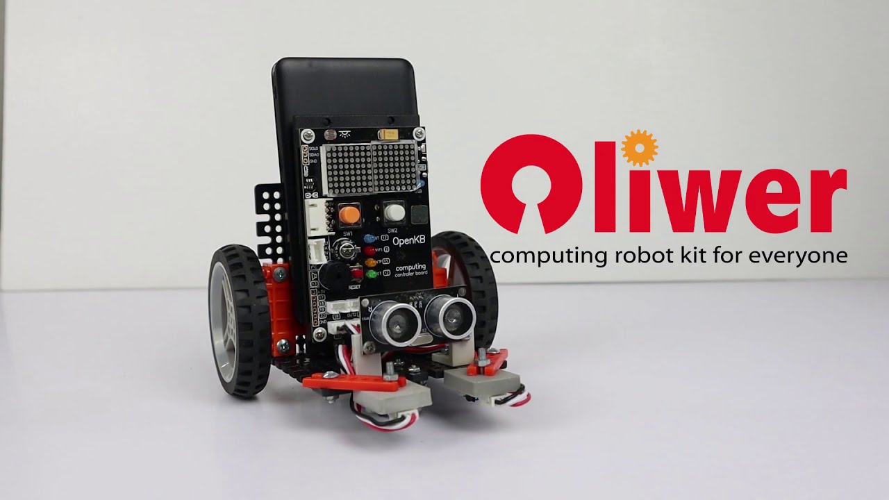 Oliwer Robot Kit preliminary video - YouTube