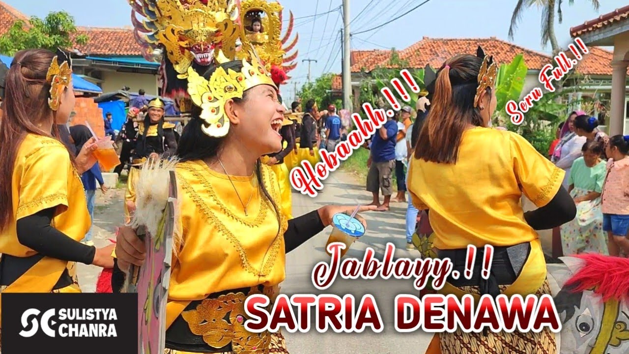 Hobaahh.!! JABLAY SANG PUTRI MALAM.!! singa depok dangdut SATRIA DENAWA .!! - YouTube