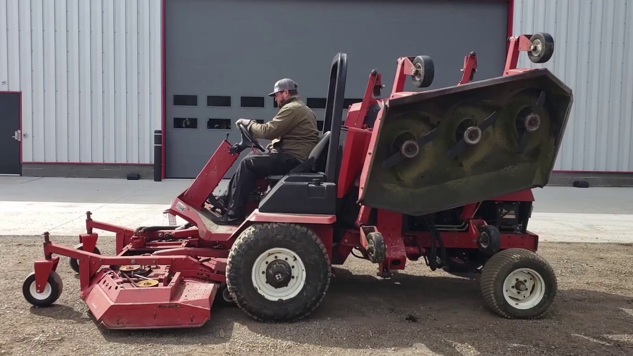 RES Auction Lot 584: Toro Groundsmaster 580D Batwing Mower - YouTube