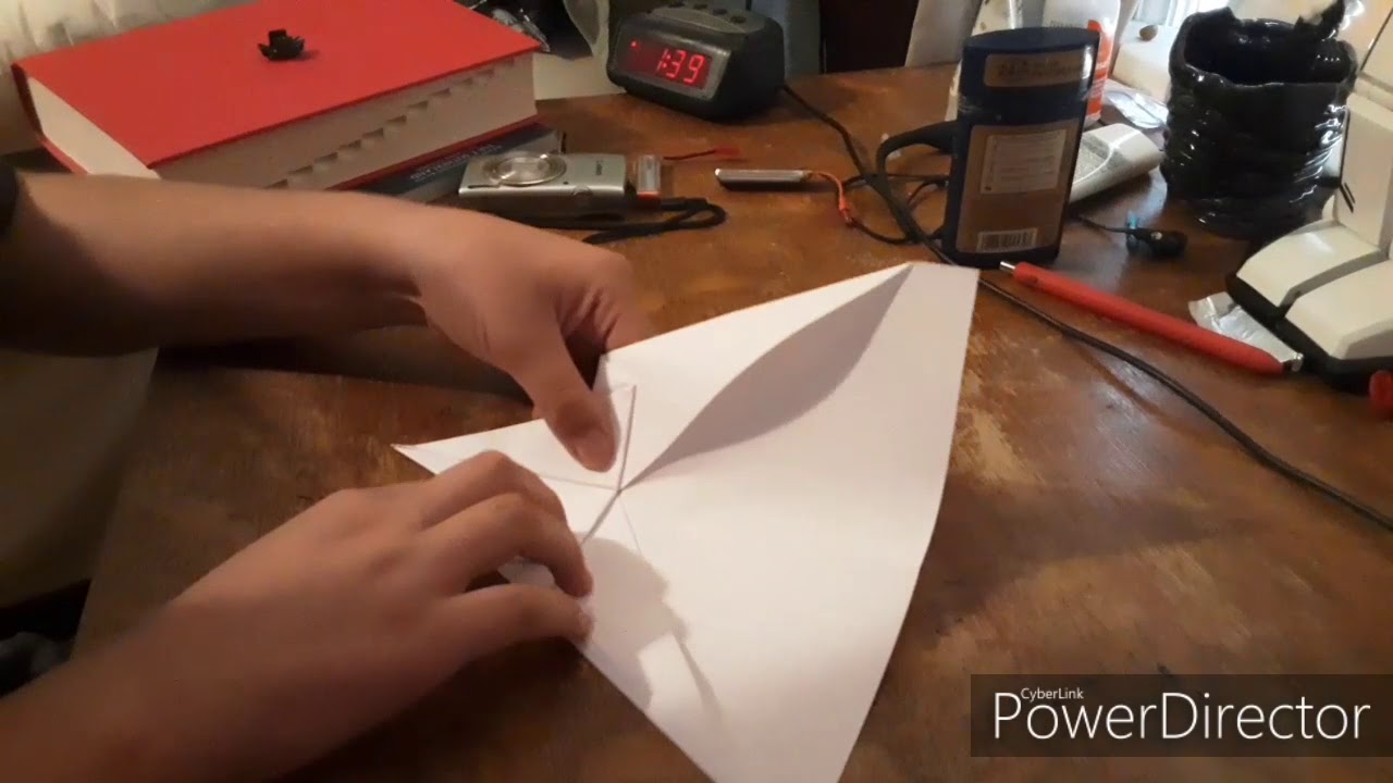How to make Deadly weapon + how to make good paper air plane!! - YouTube