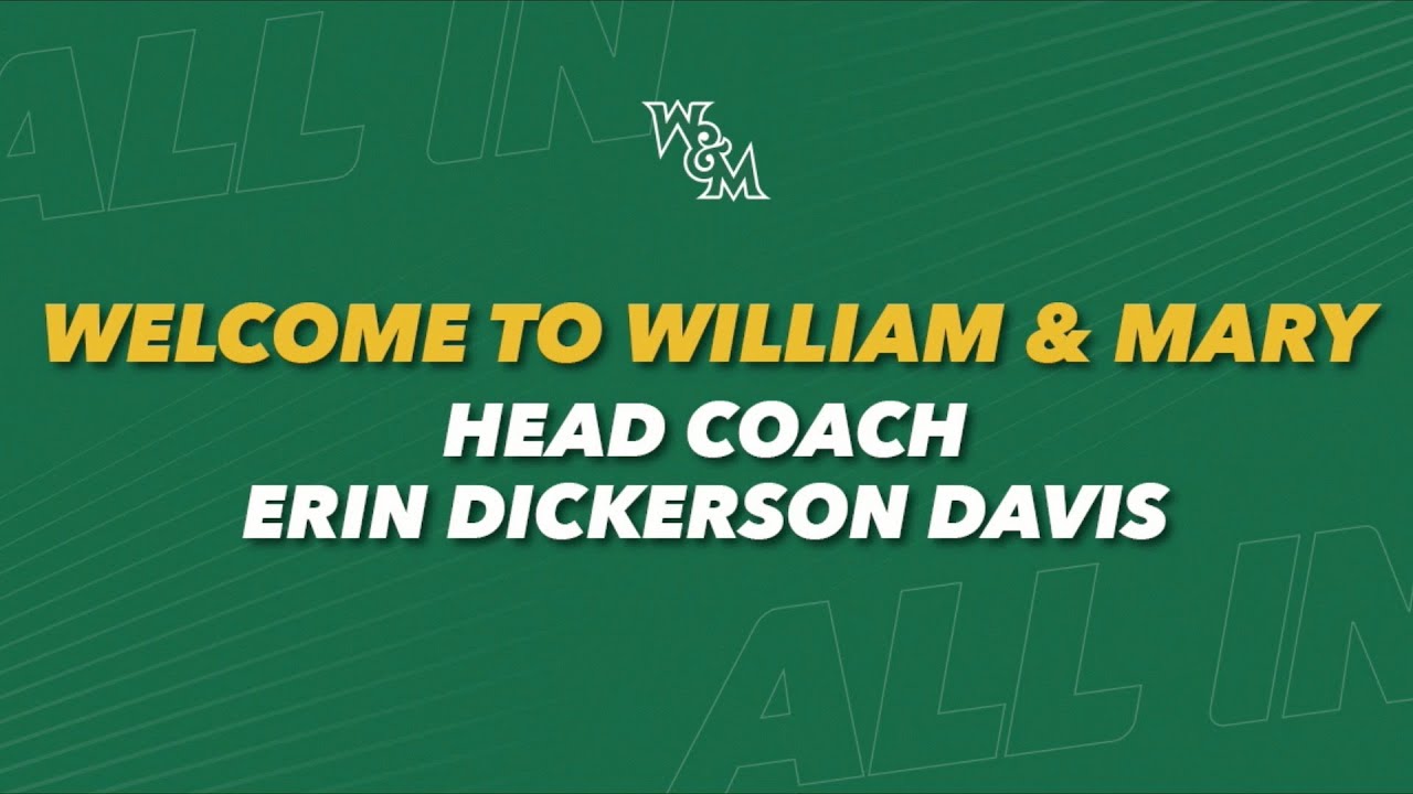 W&M Women's Basketball - new Head Coach Erin Dickerson Davis press ...