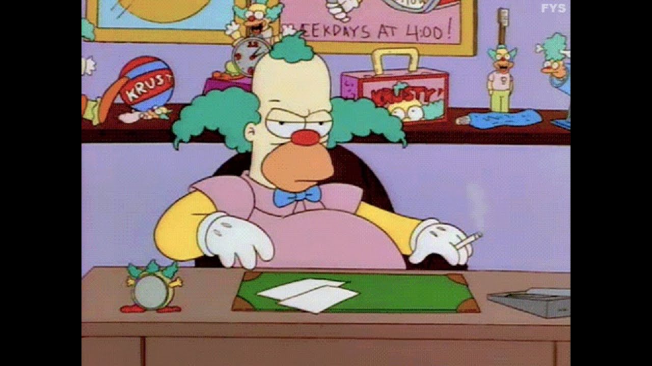 10 funny Krusty the clown moments.🤣 - YouTube