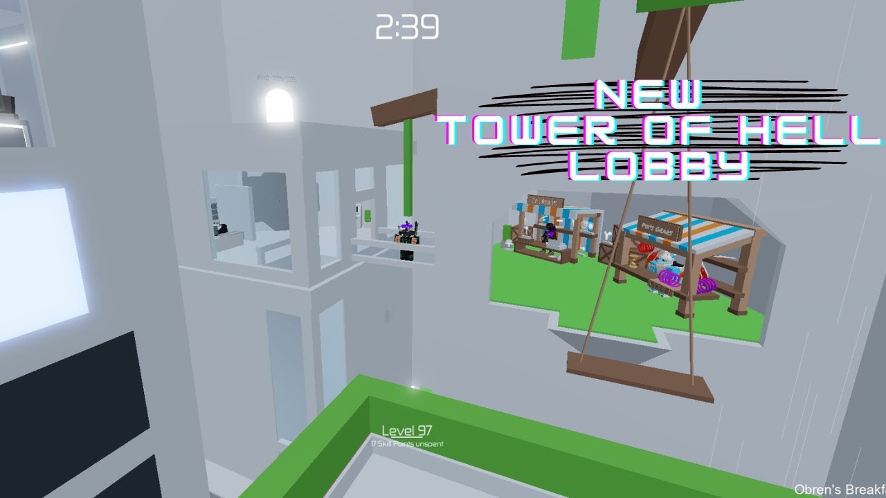 NEW! Tower of Hell Lobby - YouTube