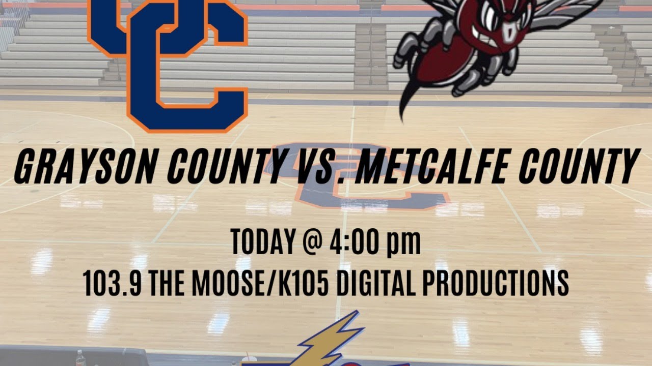 Grayson County Cougar Basketball vs. Metcalfe County - YouTube