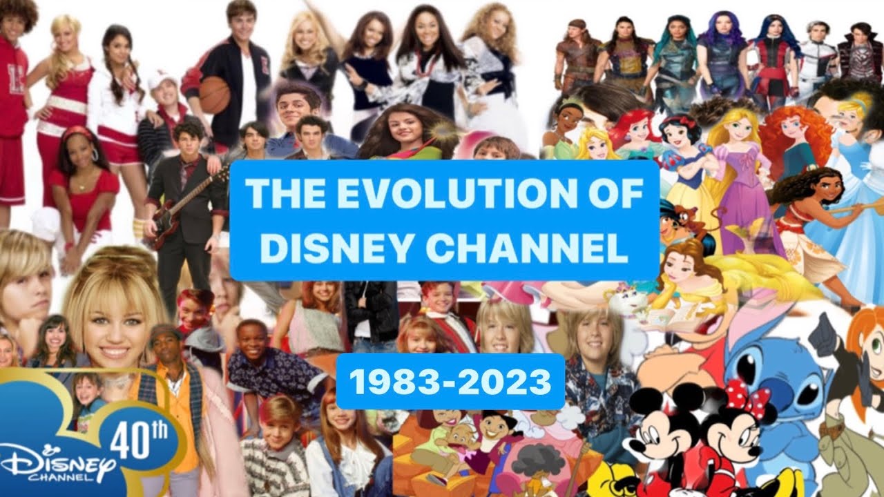 THE EVOLUTION OF DISNEY CHANNEL (1983-2023) | 🎂DISNEY CHANNEL 40TH ...