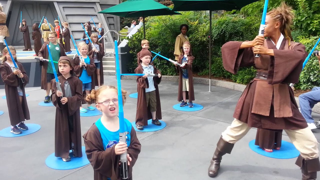 2014 Jedi Training Academy Disney world - YouTube
