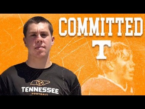 2027 Linebacker JP Peace breaks down his commitment to Tennessee - YouTube
