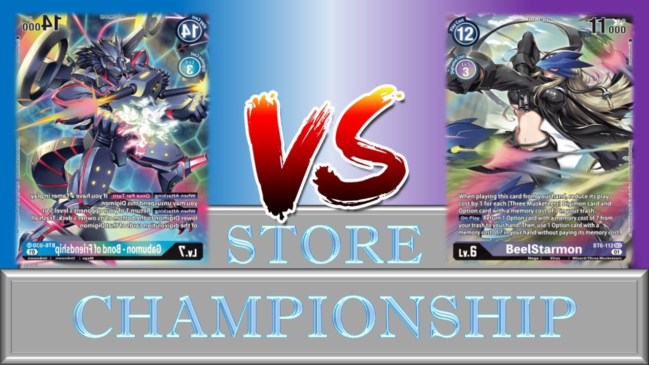 Digimon TCG BT6: Store Championship Round 3 Gabumon BoF Vs.Three ...