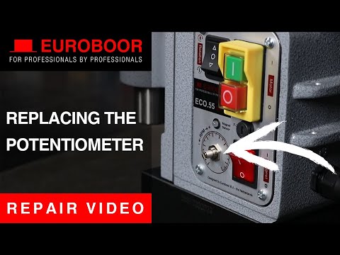 EUROBOOR Repair Video - Replacing the potentiometer - YouTube