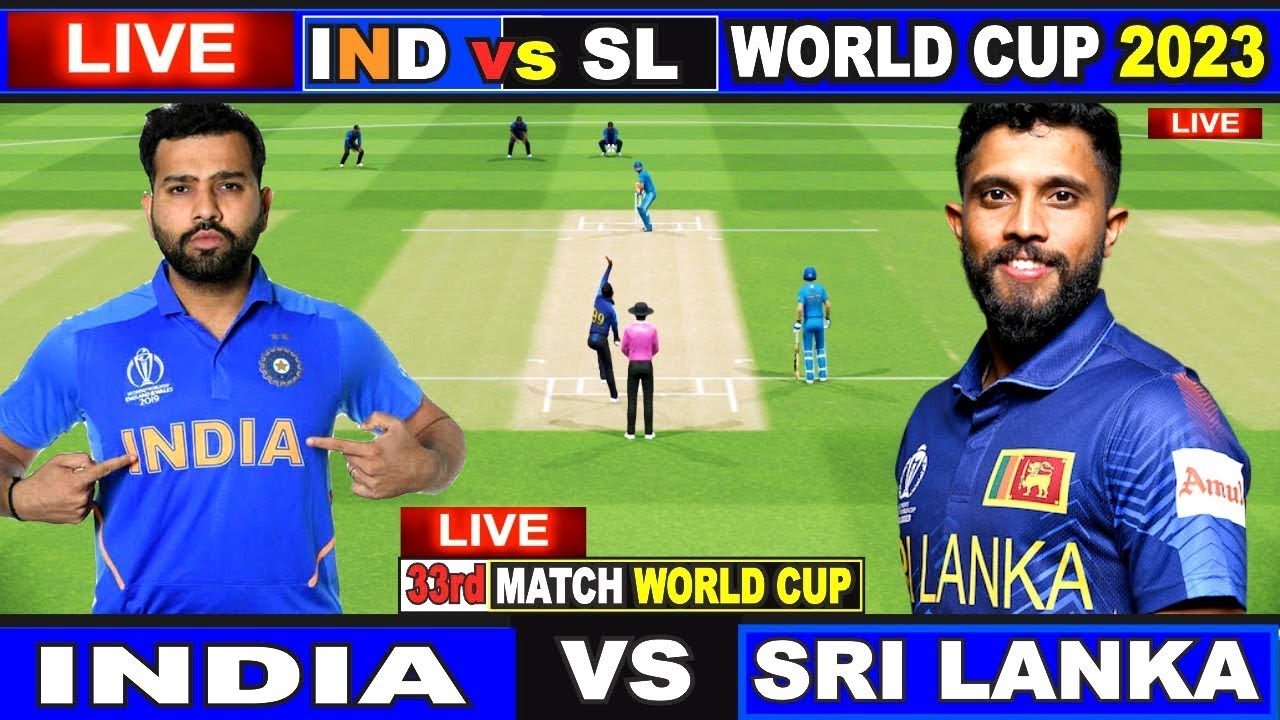 🔴 Live: IND Vs SL, World Cup, Match 33 - Mumbai | Live Match Score ...