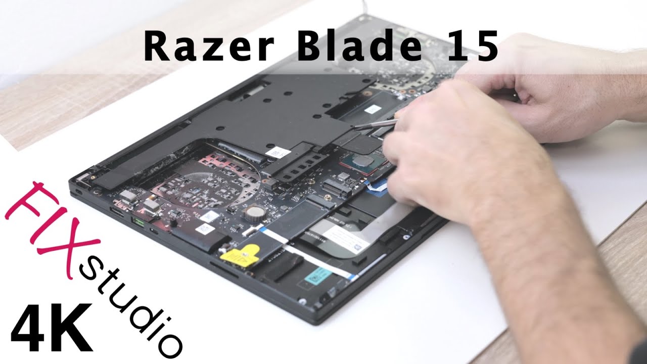 Razer Blade 15 - disassemble [4k] - YouTube