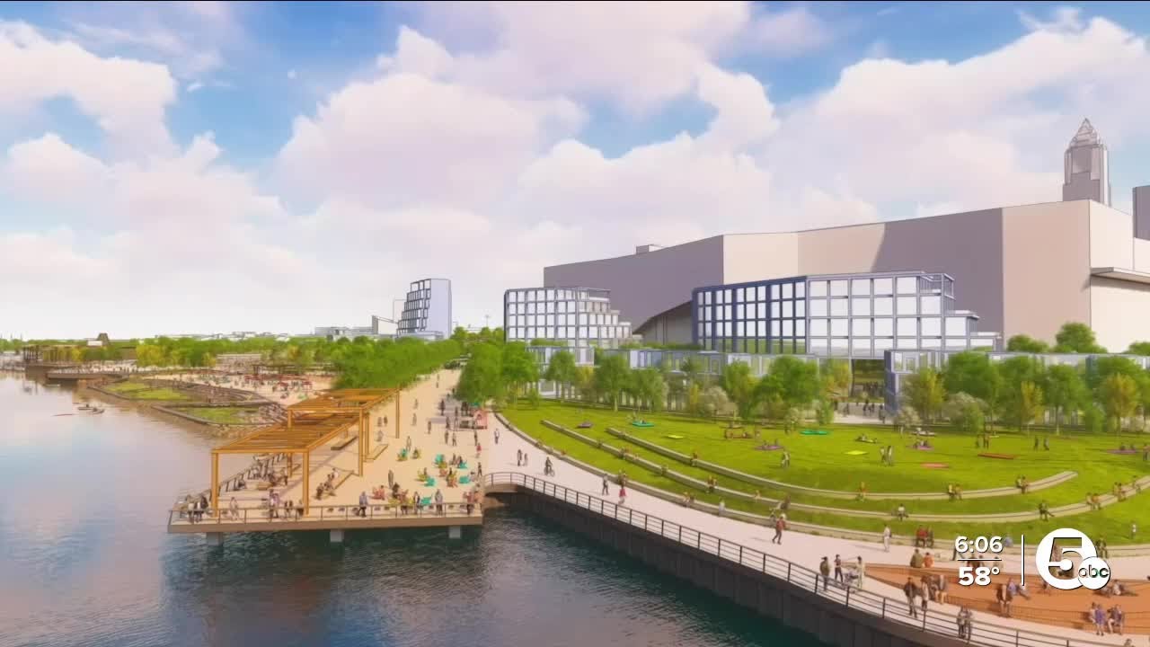Cleveland's 'North Coast' lakefront development plan draft 60% complete ...