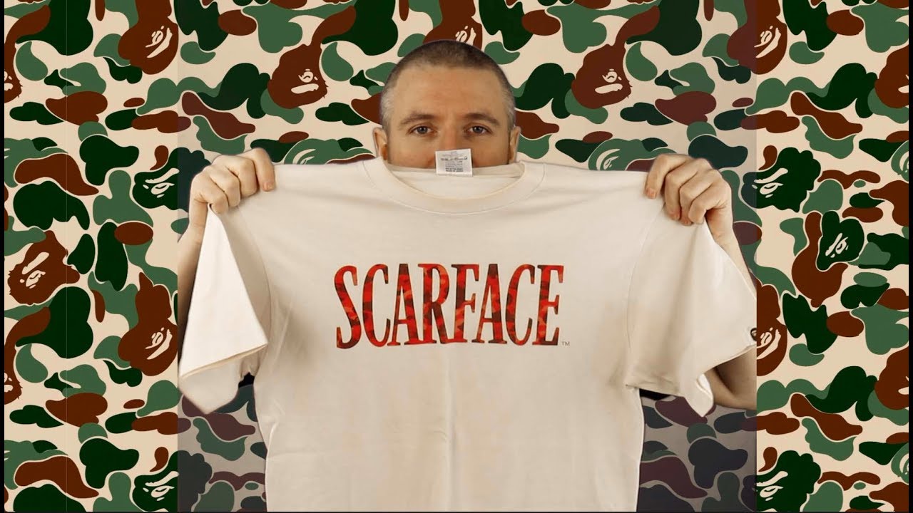 Am I Ripping This Kid Off?!? Bape X Scarface Tee - YouTube