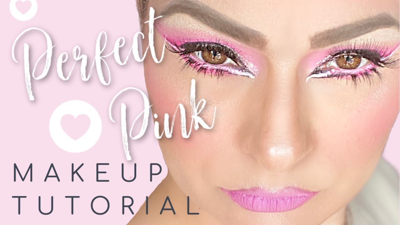 PINK BALLROOM MAKEUP TUTORIAL - YouTube