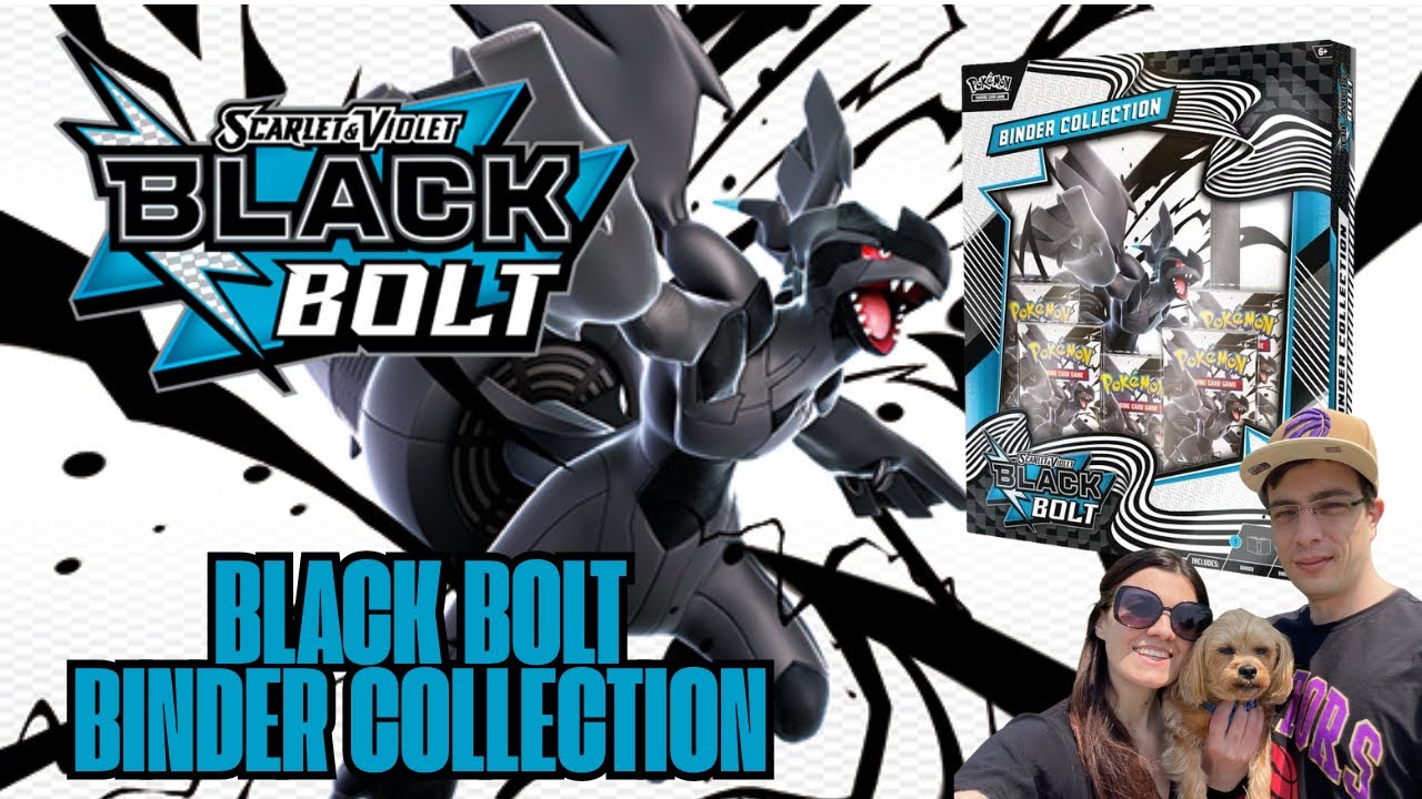 Pokémon Scarlet & Violet BLACK BOLT Binder Rip - YouTube