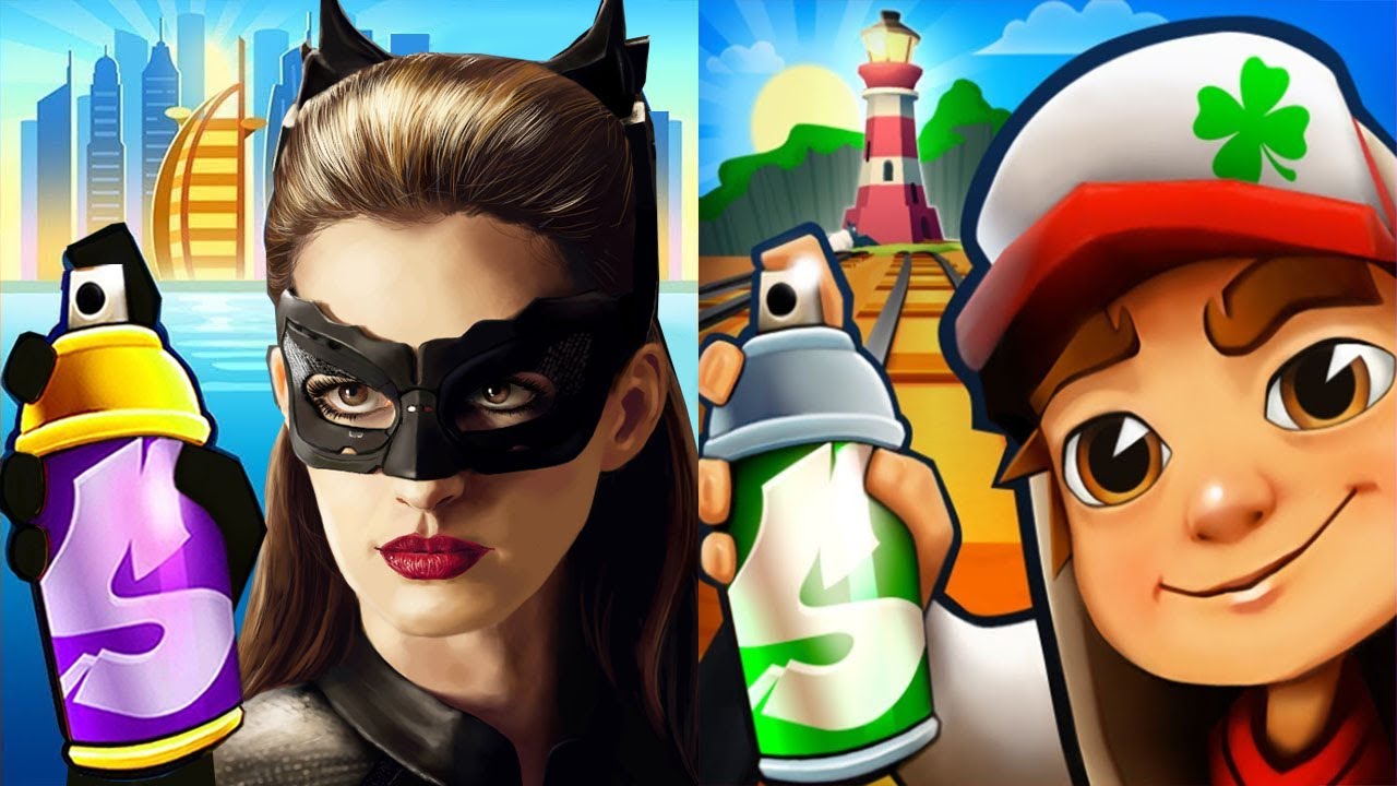 Subway Surfers Easter Ireland 2024 Lucky vs Catwoman vs Subway Surfers ...