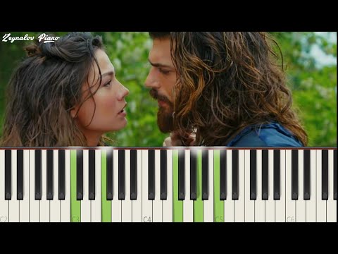 Erkenci Kuş Müzikleri - Gitme Kal | Piano Tutorial