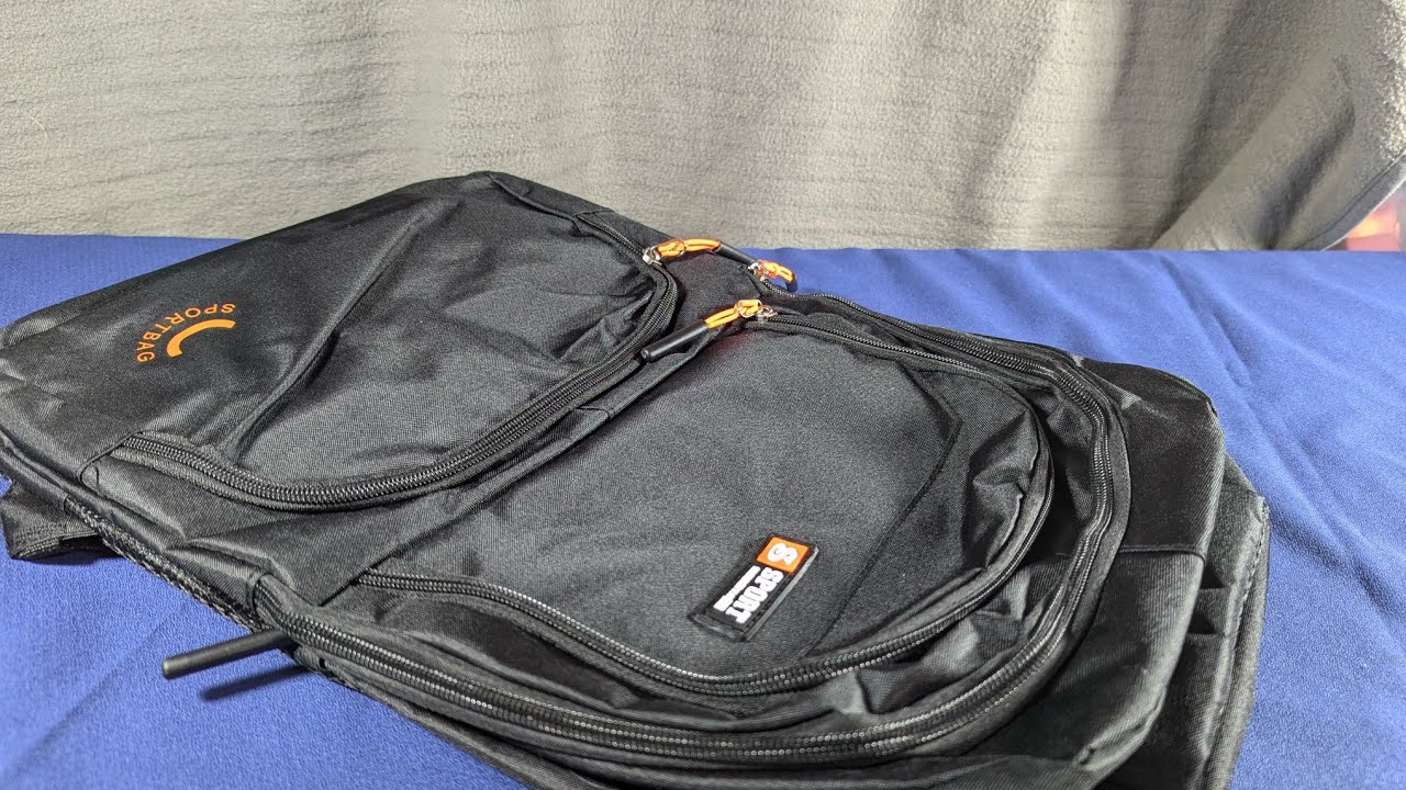 EDC / back to school Temu backpack review - YouTube