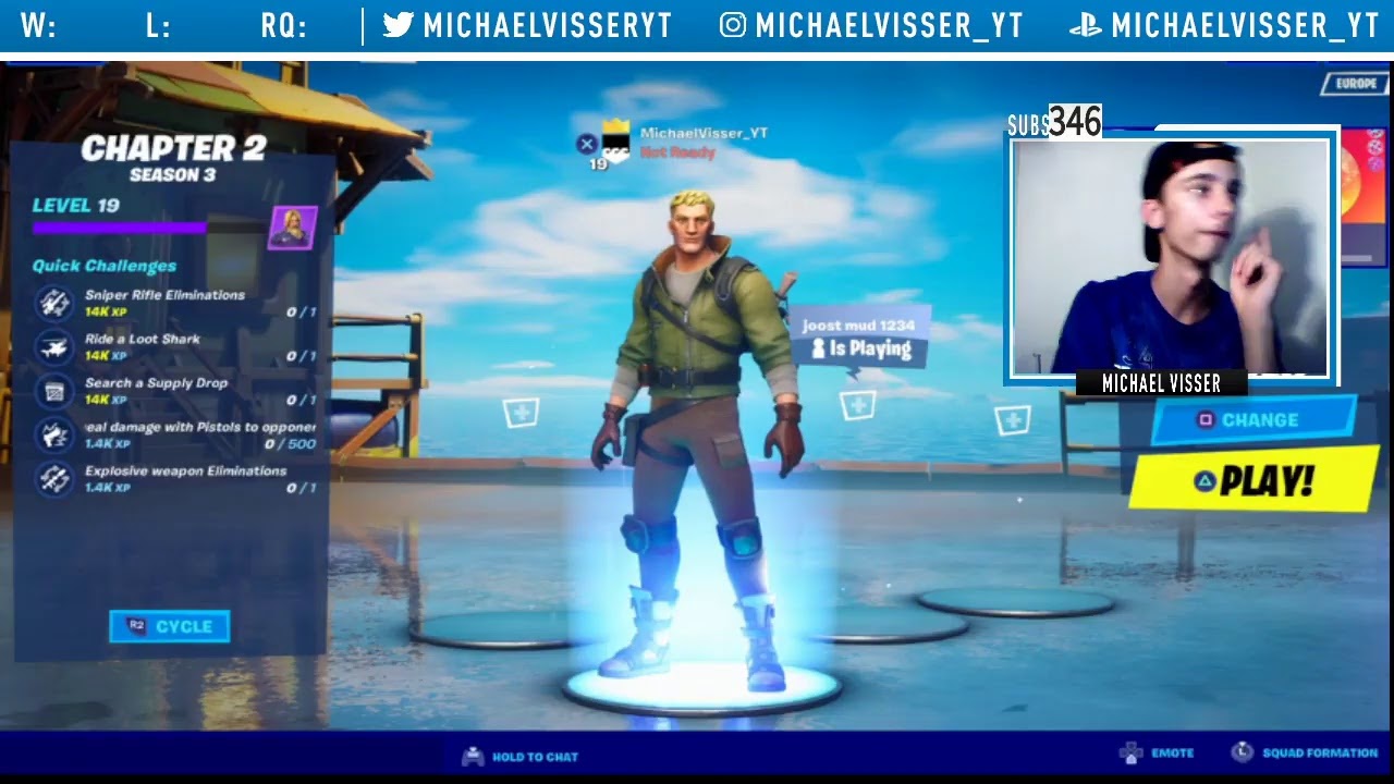 LIVE FORTNITE CHILLSTREAM - YouTube