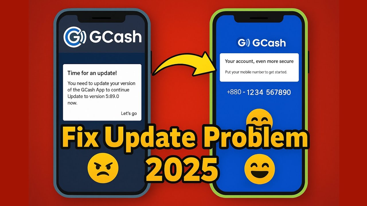 Fix GCash Update Problem 2025 | GCash Problem Today | How to Update ...