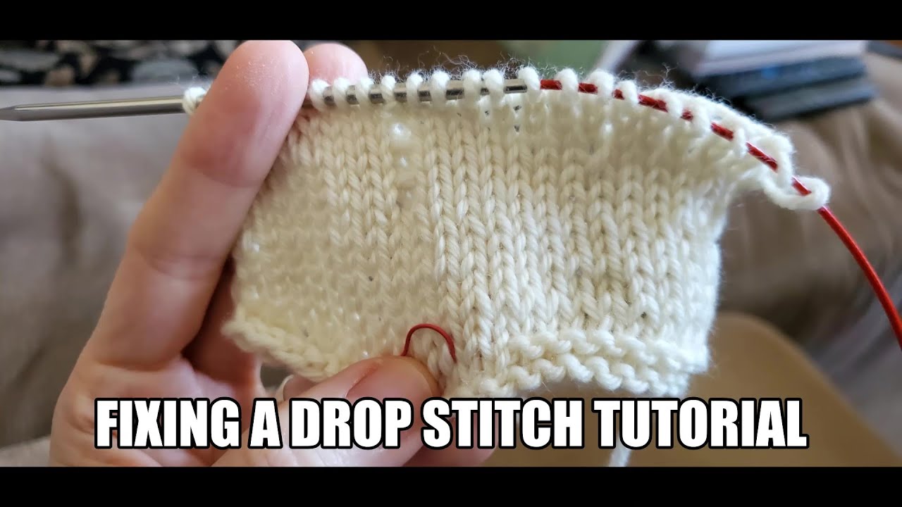 Fixing A Drop Stitch Tutorial - YouTube
