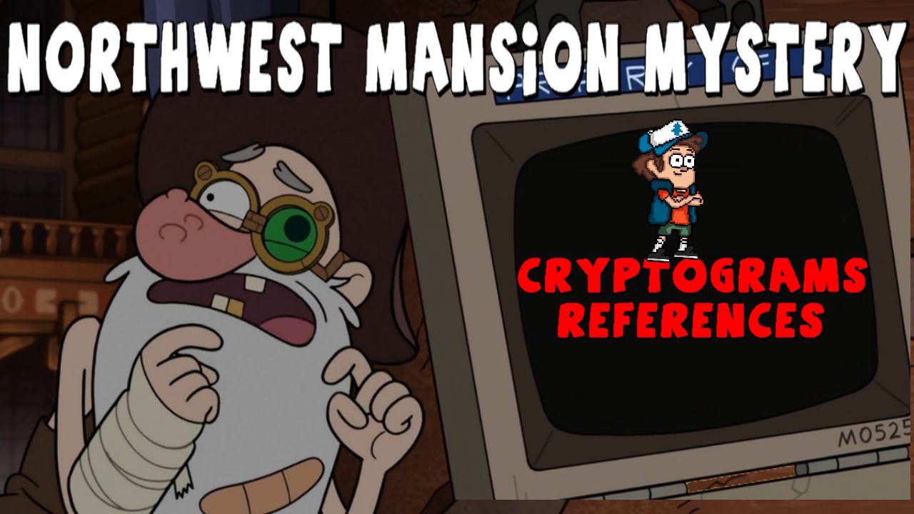 Gravity Falls: Northwest Mansion Mystery - Cryptograms and References! - YouTube
