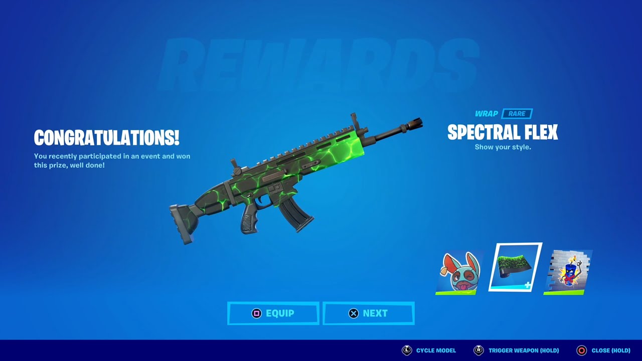 How To Unlock The FREE Fortnite Reactive Wrap! TRUMAnn Unlocking ...