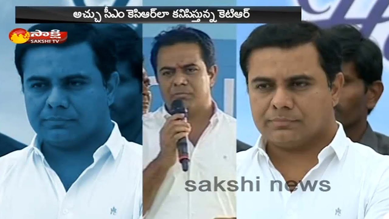 Minister KTR New Look || Look Like KCR - Watch Exclusive Story - YouTube