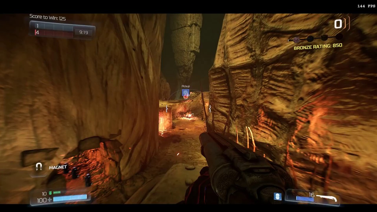 DOOM 2016 How to slay a demon #1. Taking out a Harvester with dual ...