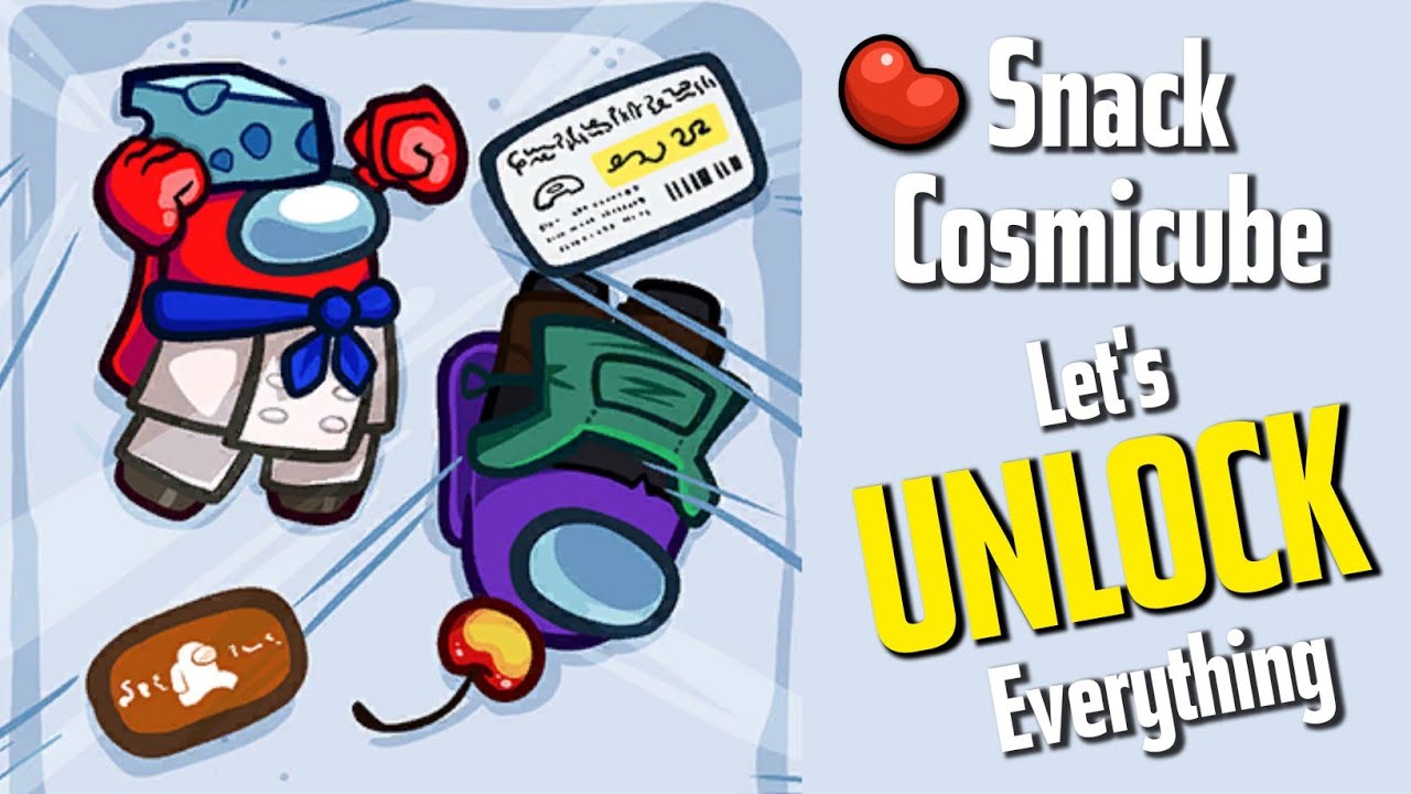 Among Us - Let's Unlock Everything in Snack Cosmicube | Viz Gaming ...