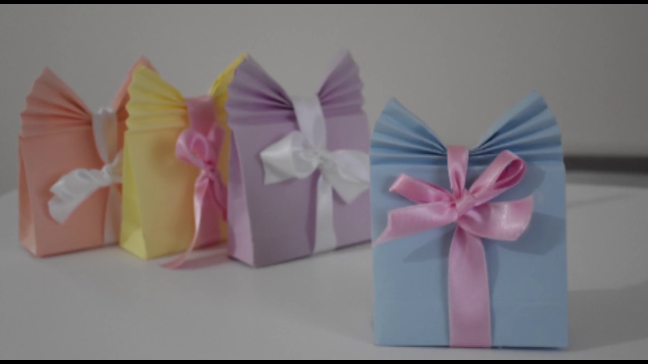 Origami - I Gift Bag I How to make a paper gift bag - YouTube