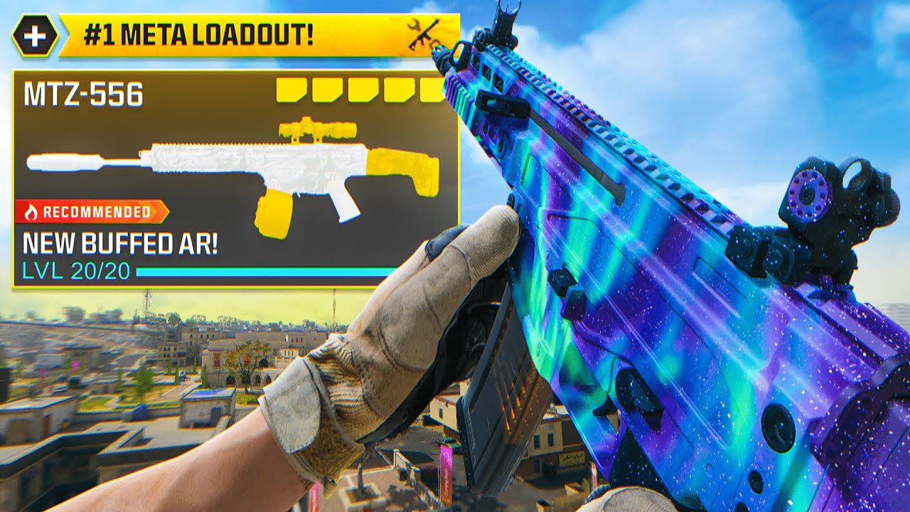 Warzone's New BROKEN META is Insane! (Best MTZ-556 Class Loadout) - YouTube