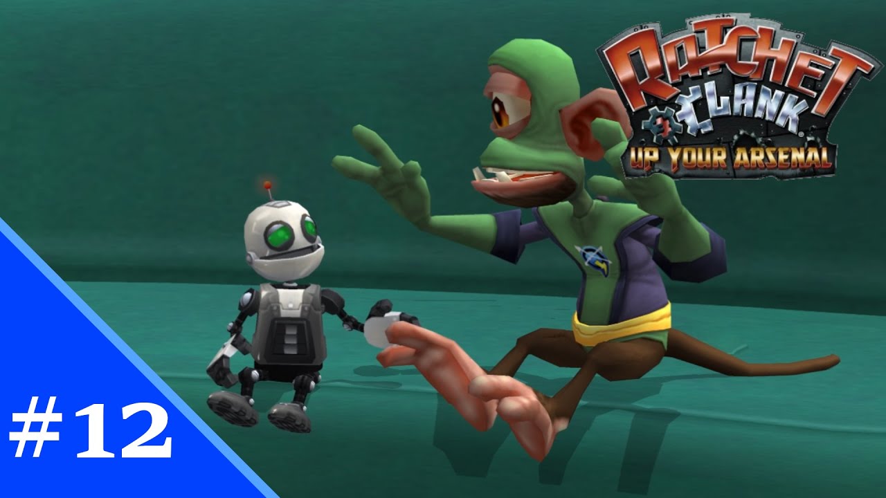 Clank speaks monkey?!【Ratchet and Clank: Up Your Arsenal #12】 - YouTube