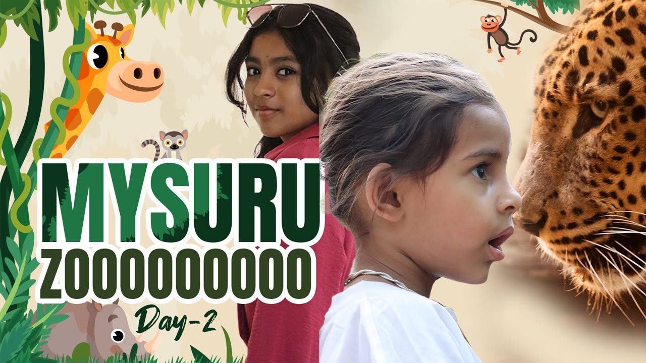 🦣 ಮೈಸೂರ್ ಮೃಗಾಲಯ 🐯 🦒Exploring Mysore Zoo🐒 | Virtual Tour of Mysuru Zoo ...