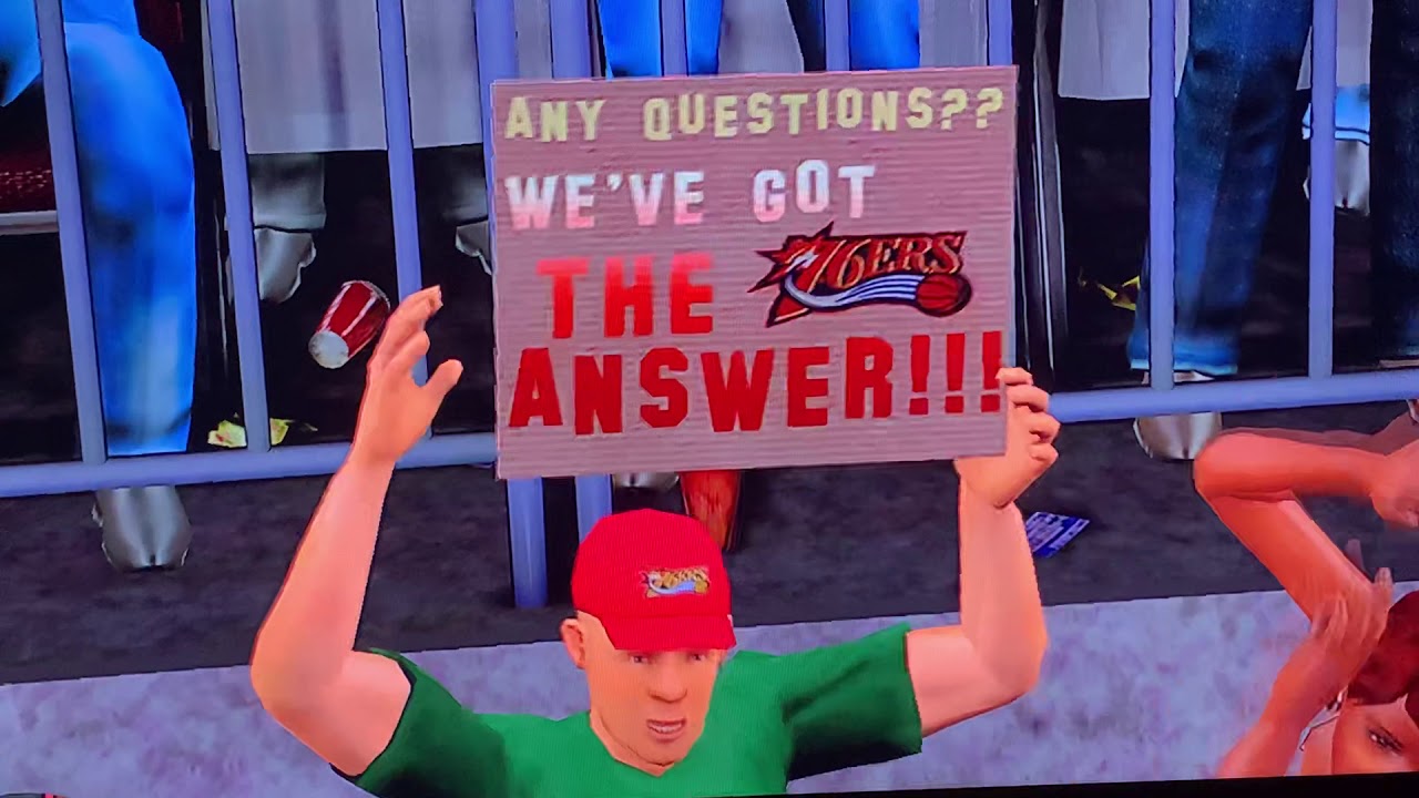 NBA 2K6 - Sonics vs 76ers - Gameplay - YouTube