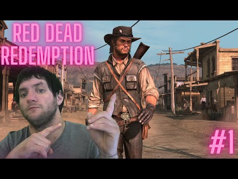 First time playing red dead redemption - YouTube