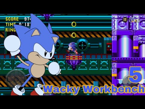 Wacky workbench (Sonic cd playthrough #5) very boncy - YouTube