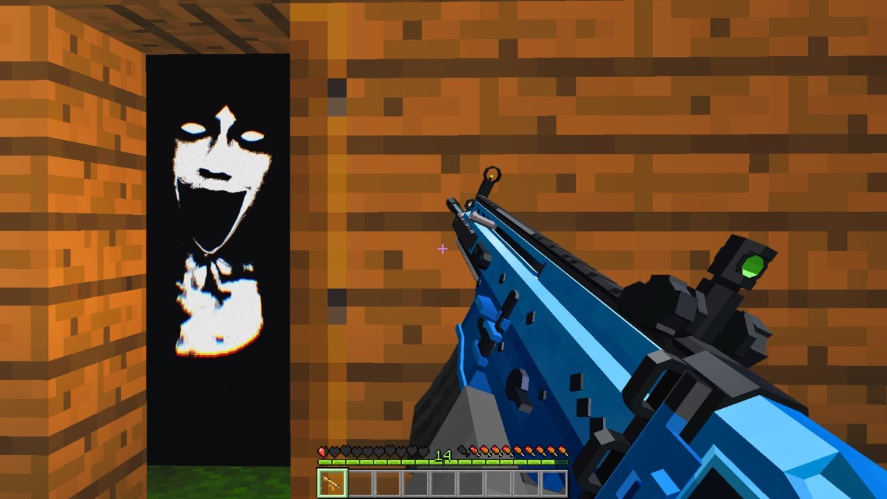 Using Guns Against Minecraft’s Most Disturbing Mod - YouTube