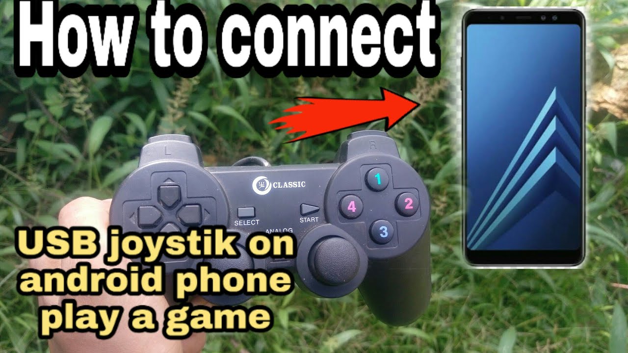 How to Connect USB JOYSTIK in amdroid phone and ply a game - YouTube