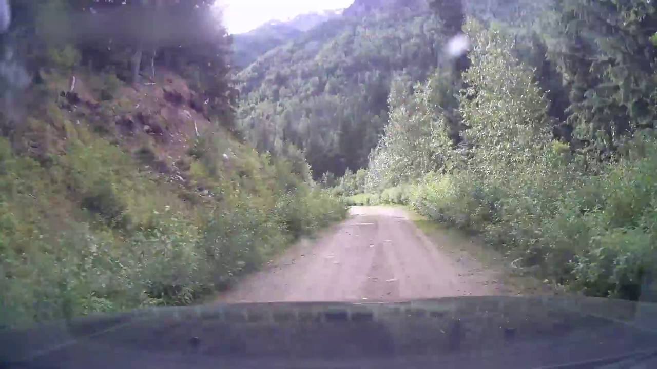 Exploring a logging road - YouTube