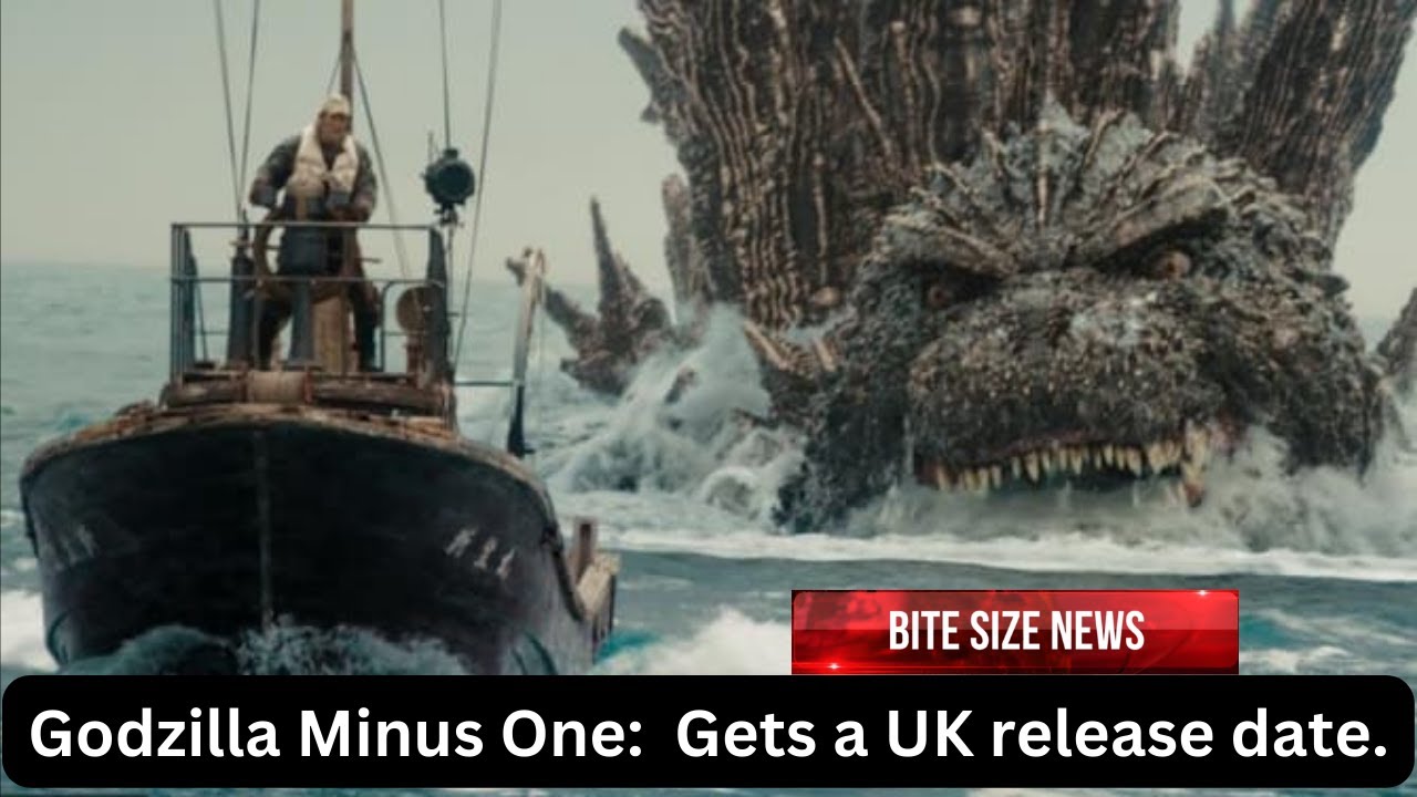 Toho's "Godzilla Minus One" Gets a UK release date. #bitesizenews - YouTube