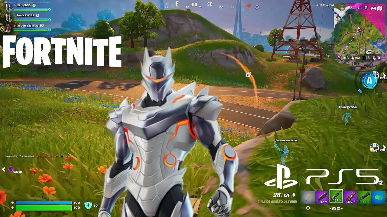 O.M.E.G.A. ALFA Skin Gameplay - Fortnite Capitulo 6 Temporada 3 (PS5 ...