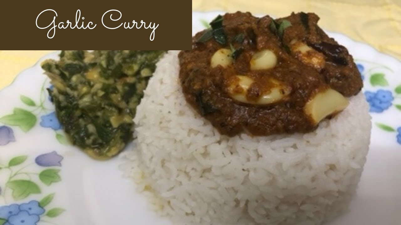How to make a delicious and nutritious Garlic Curry (Poondu kozhambu ...