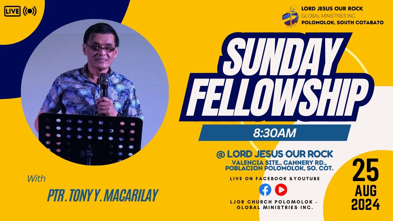 𝐋𝐈𝐕𝐄| 𝐀𝐮𝐠𝐮𝐬𝐭 𝟐𝟓, 𝟐𝟎𝟐𝟒| 𝐏𝐓𝐑. 𝐓𝐨𝐧𝐲 𝐘. 𝐌𝐚𝐜𝐚𝐫𝐢𝐥𝐚𝐲 |𝐌𝐨𝐯𝐢𝐧𝐠 𝐟𝐫𝐨𝐦 𝐀𝐯𝐞𝐫𝐚𝐠𝐞 ...