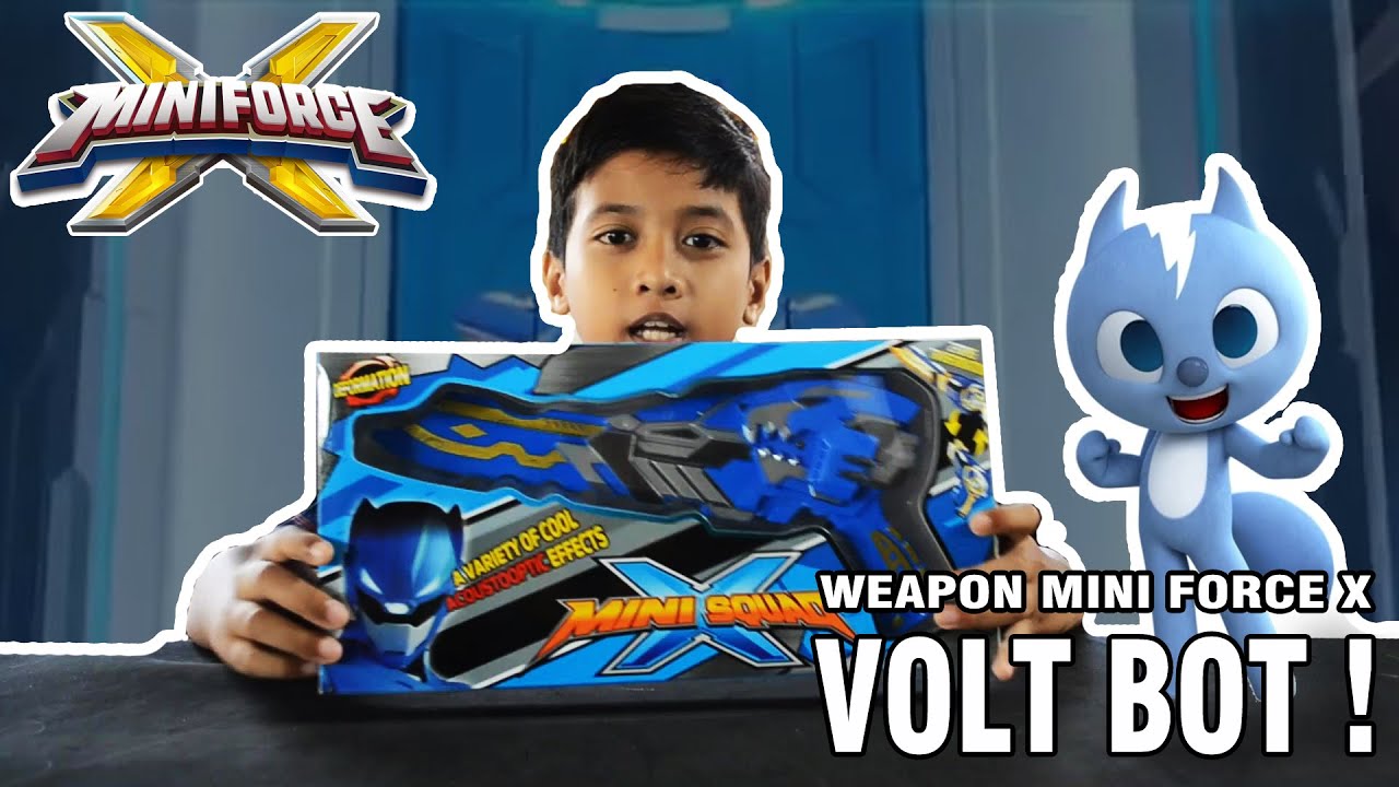 REVIEW VOLT BOT 】MAINAN SENJATA MINI FORCE X RTV - VOLT ( KW ) - YouTube